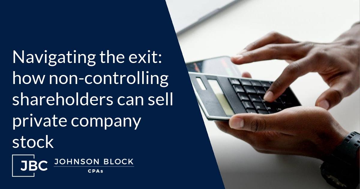 Navigating the exit: how non-controlling shareholders can sell private ...